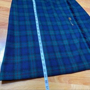 Pendleton | Skirts | Vintage 7s 80s Pendleton Plaid Wool Wrap Skirt ...